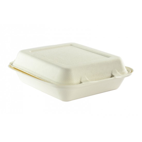 Bagasse Range : Bagasse Large Meal Box X 200 - Catering Supplies,