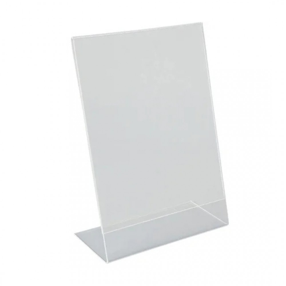 Menu Stands : Perspex Menu Holder A5 219h x153w x56d mm