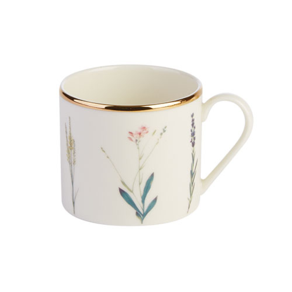 Botanical Fine China : Botanical Cup 18cl X 6