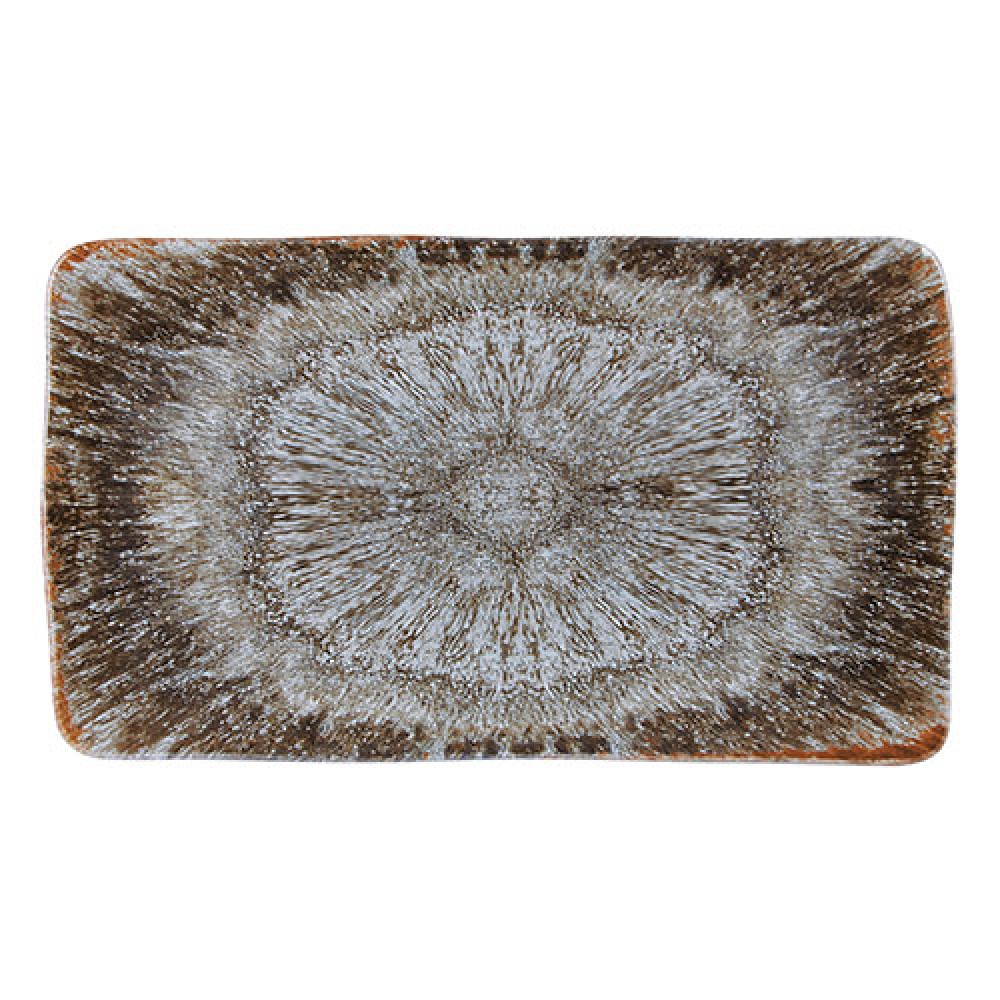 Crockery : Rustico Iris Rectangular Plate 36 Cm X 6