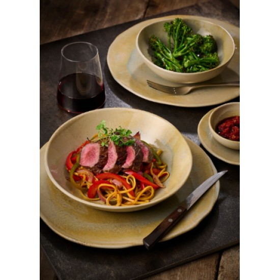 Rustico Pearl : Rustico Pearl Dessert Plate 22 Cm X 6