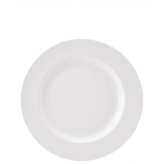 Pure White : Pure White Wide Rim Plate 10 (25.5cm) X 24\