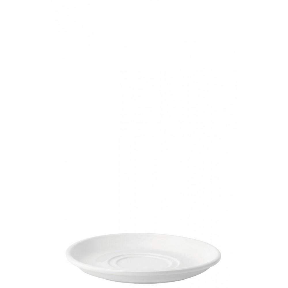 Pure White Cups & Saucers : Pure White Double Well Saucer ...