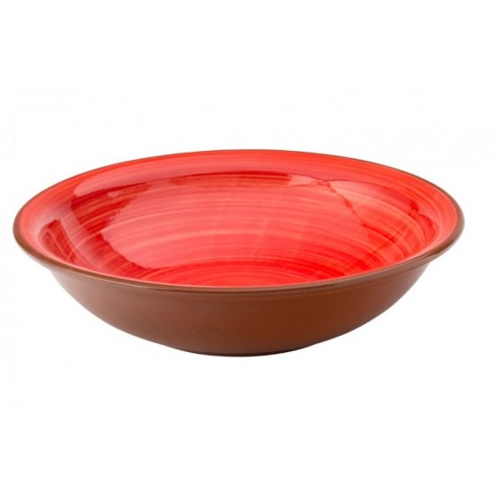 Salsa Superior Terracota Range : Salsa Red Bowl 8\'\' (20.5cm)