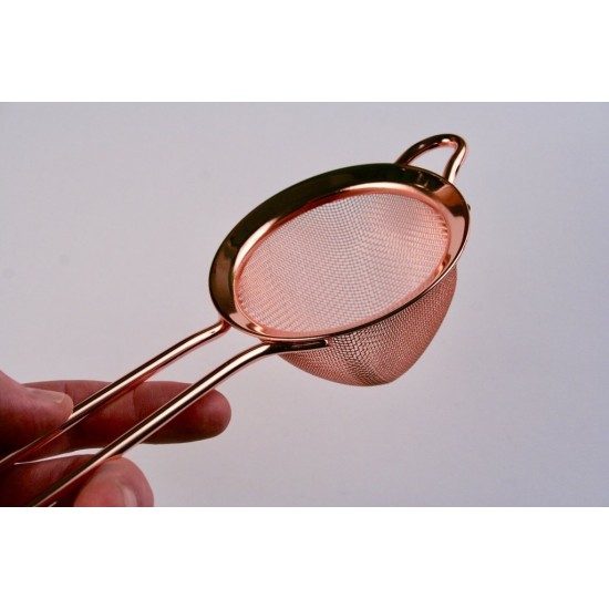 Cocktail Strainers : Copper Fine Mesh Strainer | Barware ...