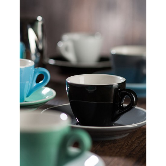 Barista Range : Black Cup Saucer | Tableware | Irish Sup ...