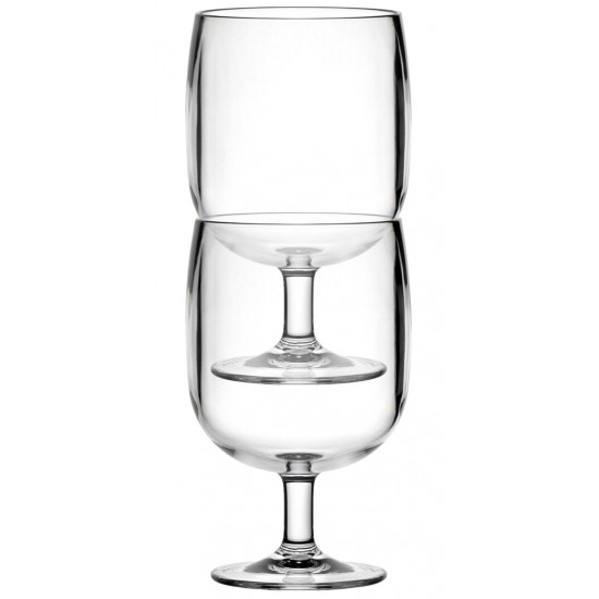 Unbreakable Reusable Glassware : Eden Stacking Wine 12.5oz ...
