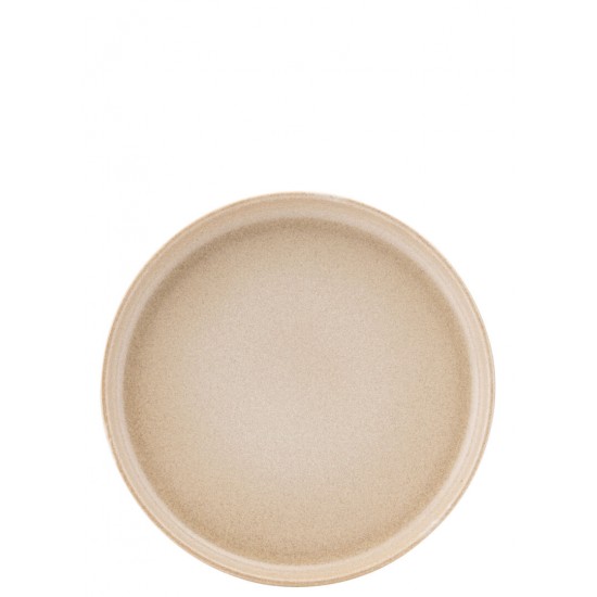 Pico Taupe : Pico Taupe Coupe Plate 7\'\' (17.5cm) X 6