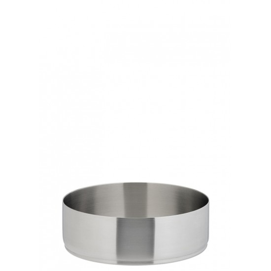 Metal Ramekins & Jars : Brushed Stainless Steel Round Bowl ...