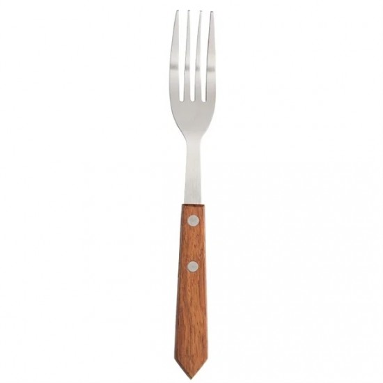 Steak Knives & Forks : Steak Forks Wood - 4 (box 12)\'\'