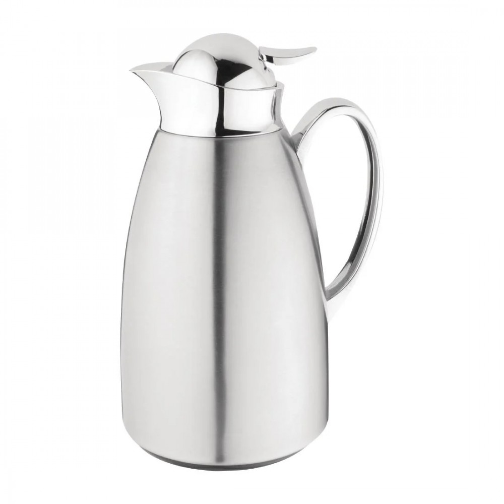 Glassware : Olympia Chromed Vacuum Jug - 1ltr - Catering ...