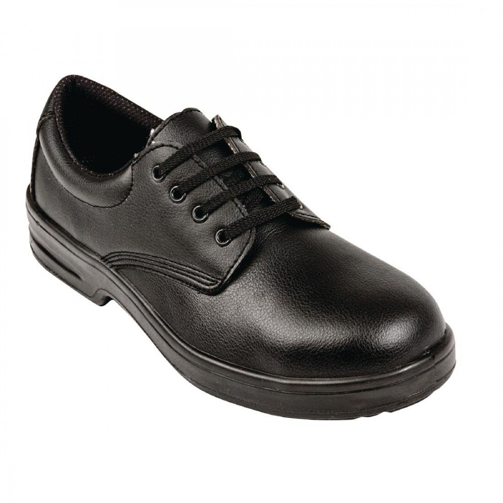 Safety Shoes : Lightweight Lace Up Safety Shoes | Black Safety ...