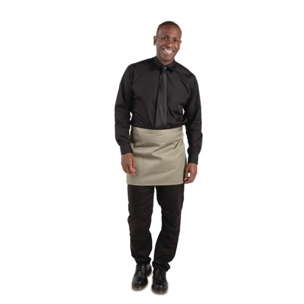 Bar Aprons : Whites Half Bistro Apron Olive - 750x373mm ...