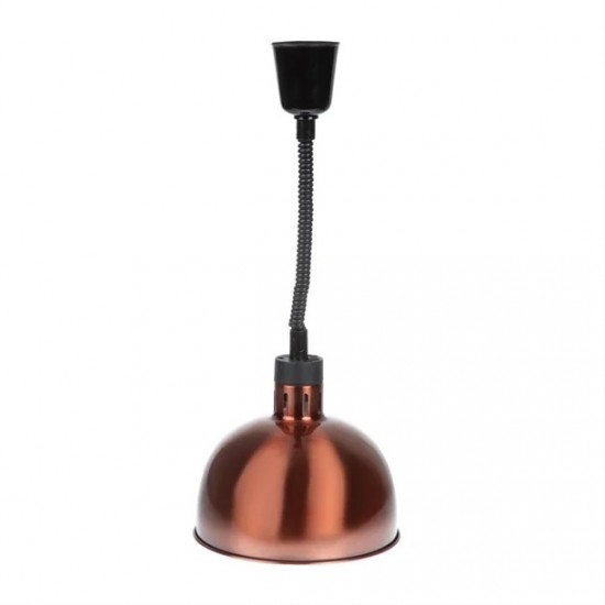 Buffet Display : Retractable Dome Heat Shades - Copper F ...