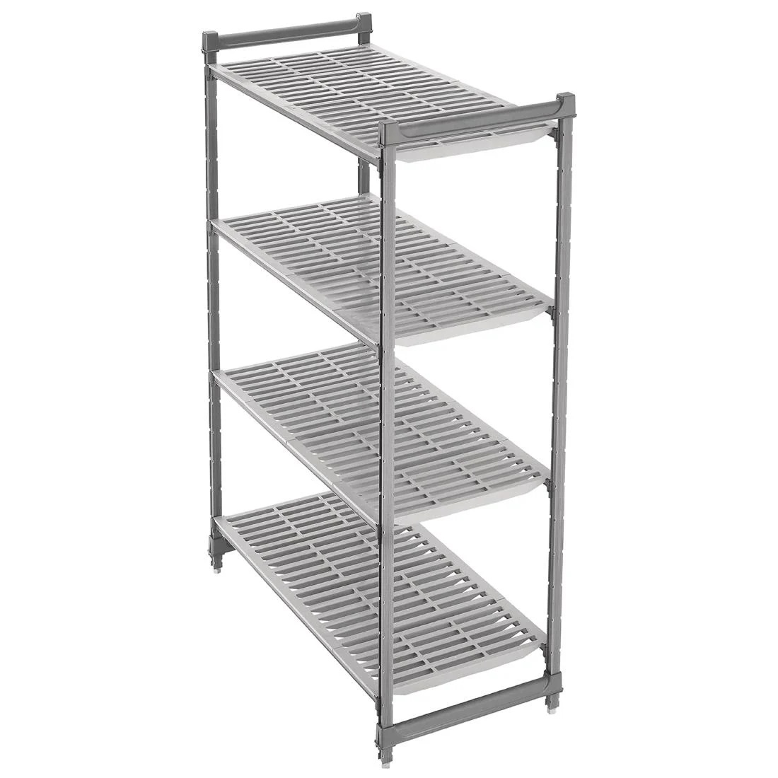 Shelving Units : Cambro Camshelving Basics 4 Tier Shelving ...