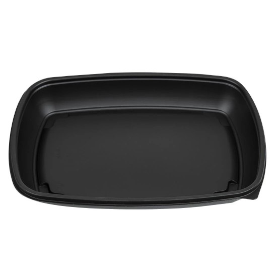 Black Hot Meal Containers : Fastpac Large Rectangular Container ...