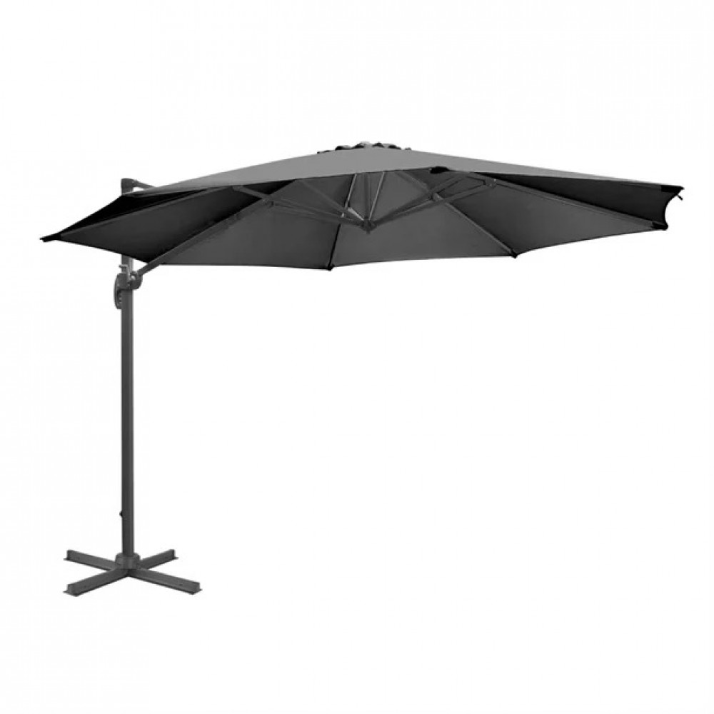 Parasols & Gazebos : Bolero Venice Heavy Duty Parasol Black ...