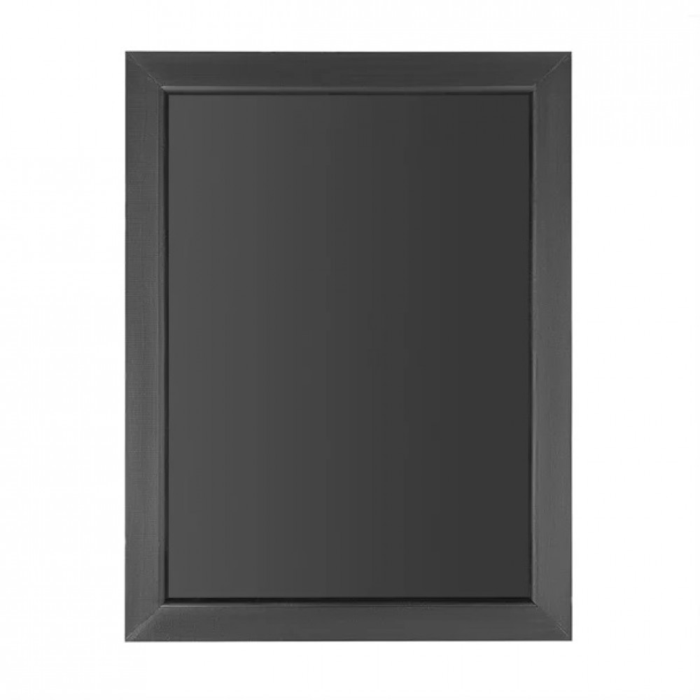 Wall Display Boards : Olympia Wallboard Black Wooden Frame ...