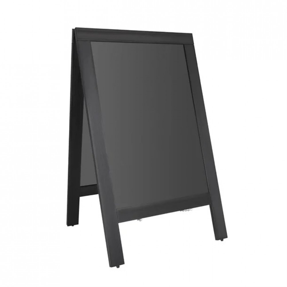 Outdoor Blackboards : Olympia Pavement Board Black Wooden ...