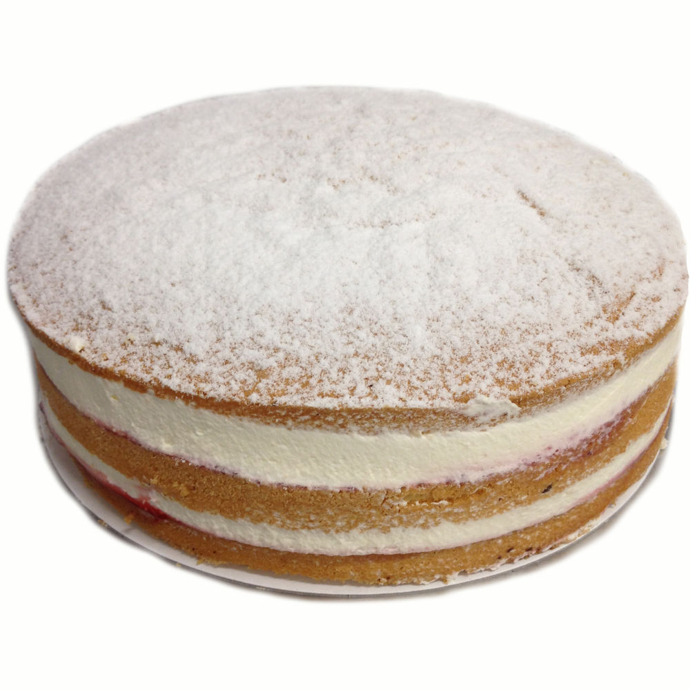 Individual Desserts : Victoria Sponge Cake Non Sliced