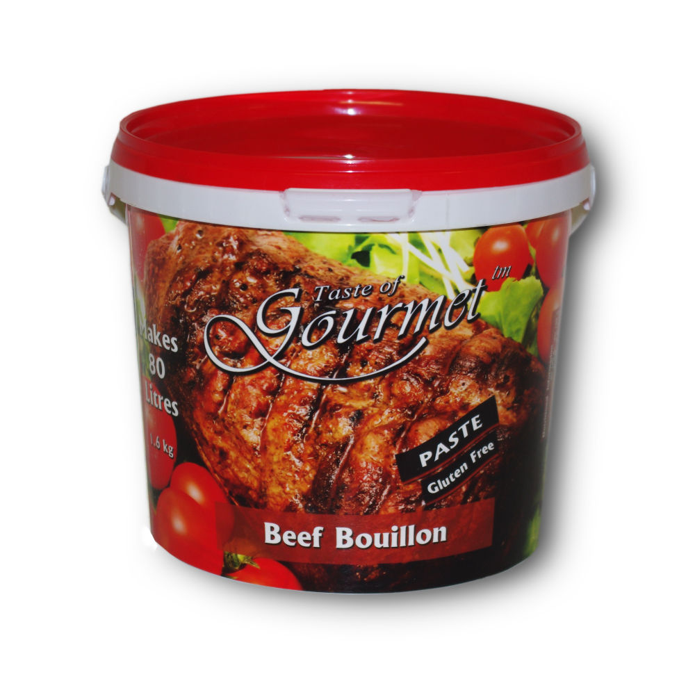 Bouillon Paste & Powder : Gourmet Beef Bouillon Paste 80ltr