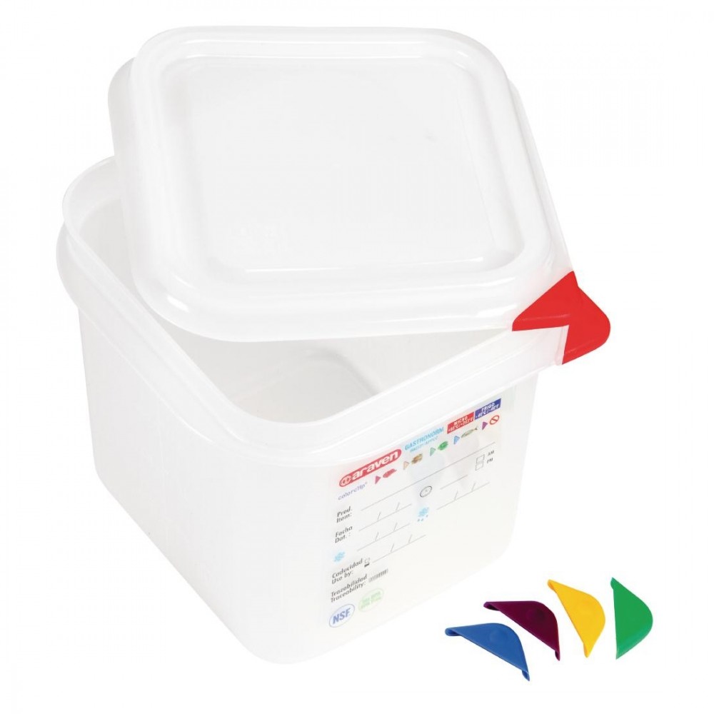 Araven G/norms : Araven Food Containers With Lids - Gn 1/6 ...