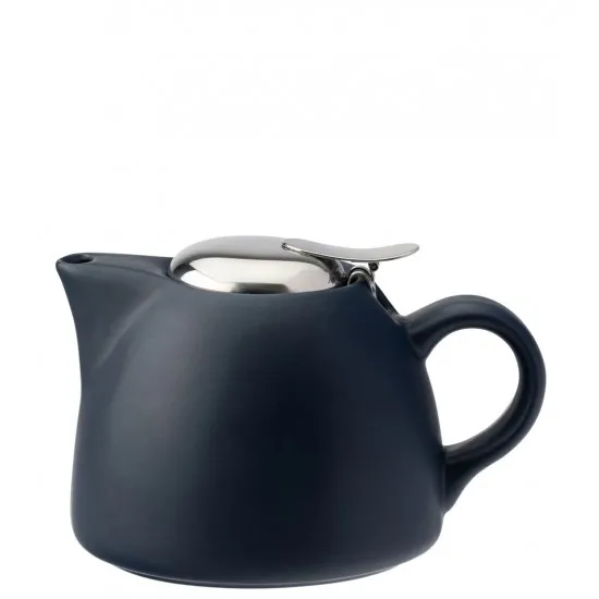 Barista Range : Barista Matt Navy Teapot 15oz (45cl) X 6